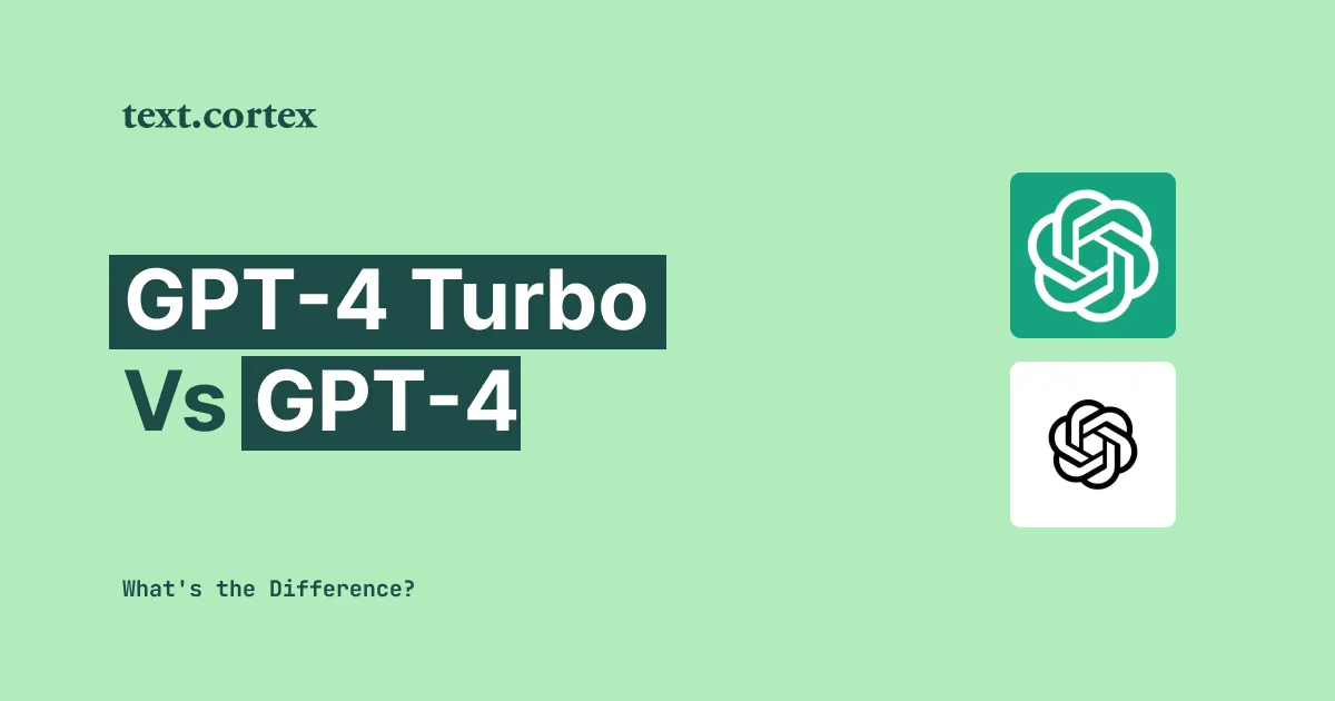 GPT-4 Turbo vs. GPT-4 - ¿Cuál es la diferencia?